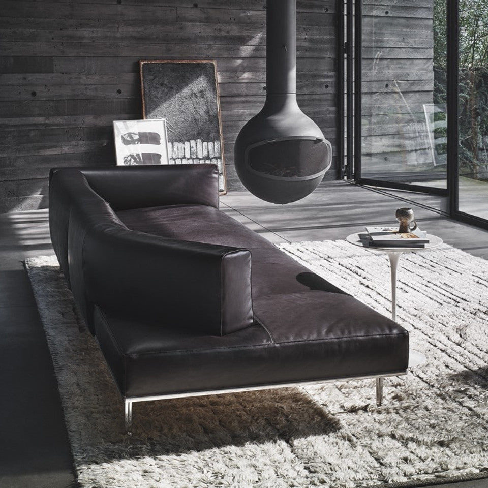 Matic Three Seat Modular Sofa, Leather by Piero Lissoni for Knoll ...