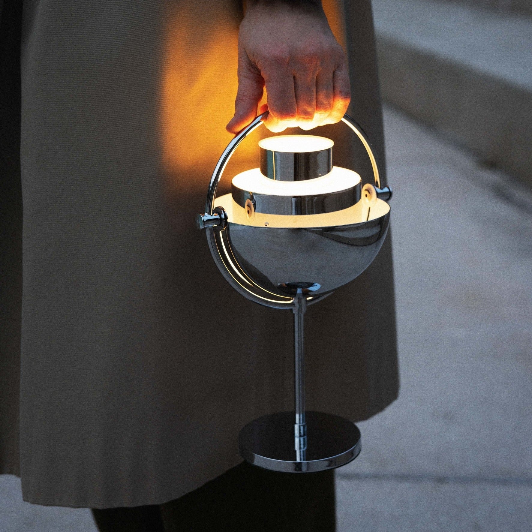 Multi-Lite Portable Lamp, White Semi Matt – Moleta Munro Limited